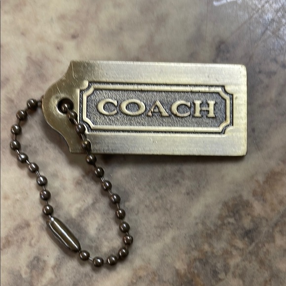 Coach | Accessories | Coach Metal Hangtag | Poshmark
